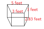 Volumen y área de superficie de un prisma trapezoidal | Estudyando