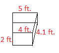 Volumen y área de superficie de un prisma trapezoidal | Estudyando