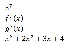 Superíndice en matemáticas: definición y ejemplo | Estudyando