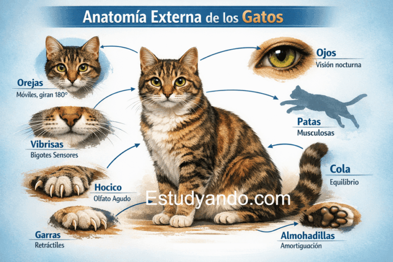 Características y Anatomía de los Gatos: Todo lo que Debes Saber ...